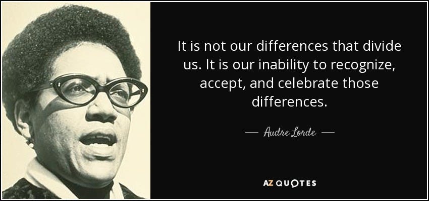Differences Between People - Be You - Medium