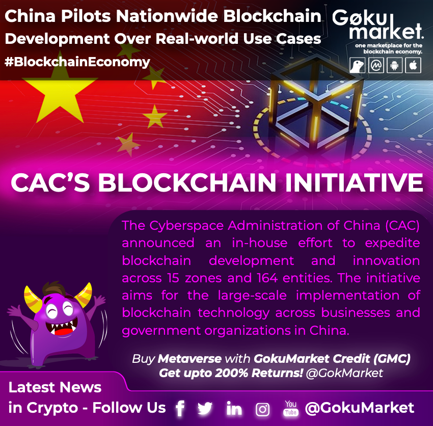 China 🇨🇳 Pilots Nationwide Blockchain Development Over Real-world Use ...