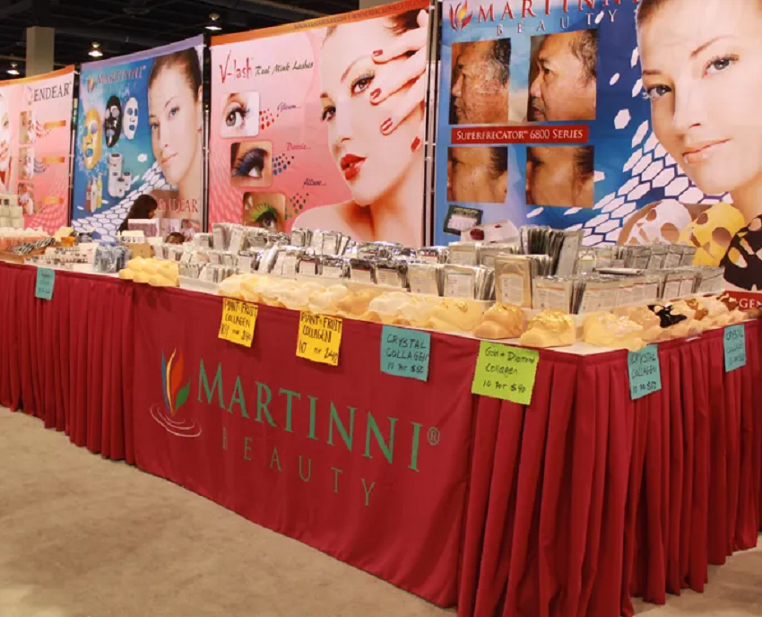 Custom Printed Table Skirts - Premier Table Linens - Medium