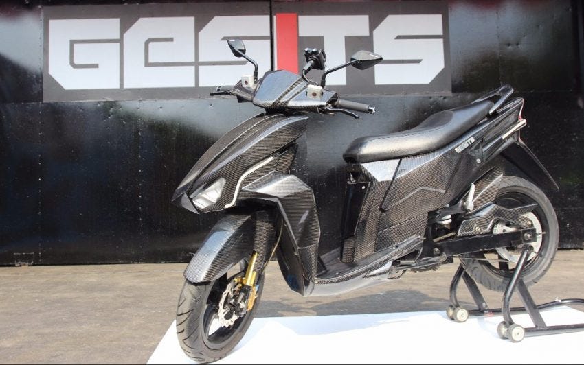 Motor Listrik Gesits. Gesits atau Garansindo Electric… | by Julio ...