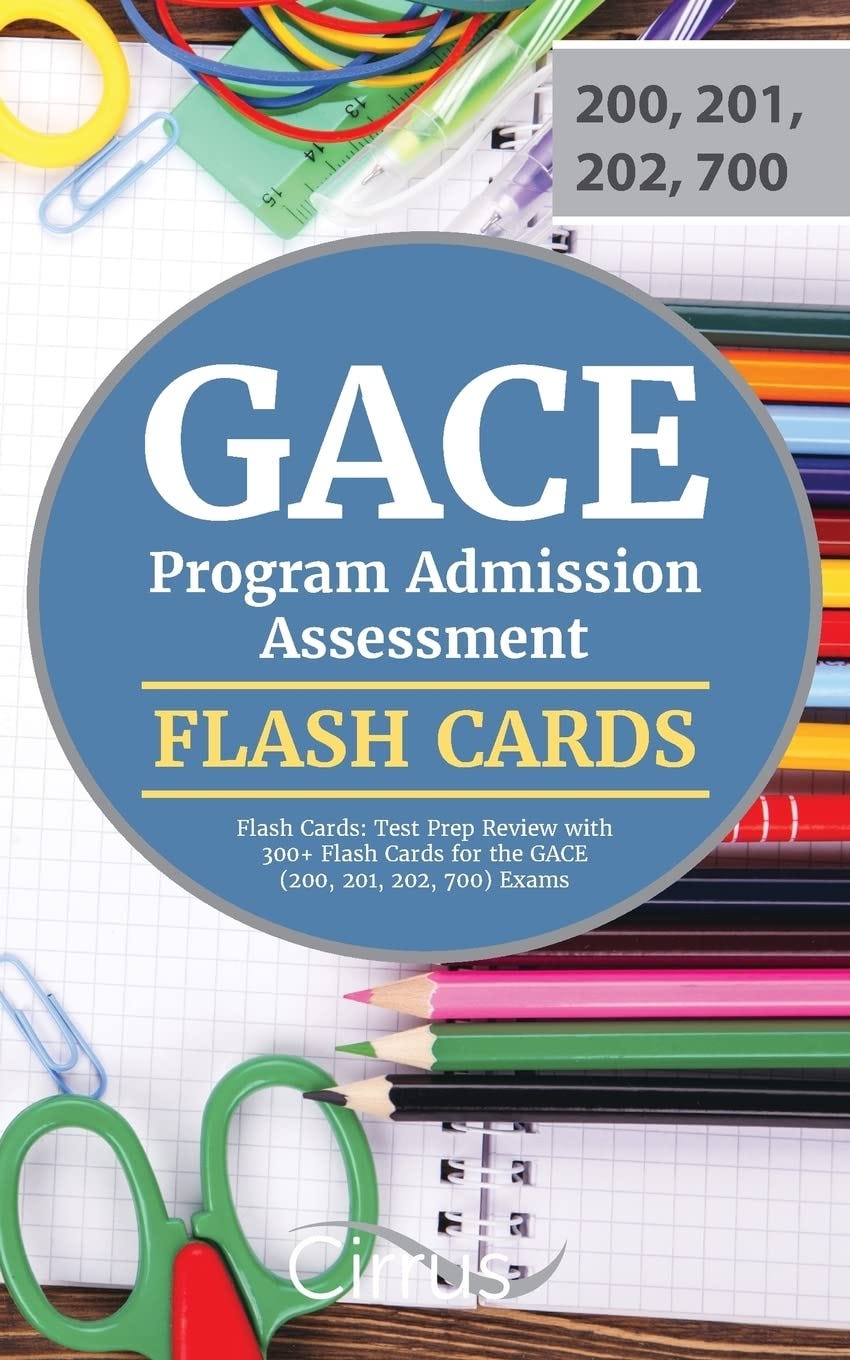[EBOOK][BEST]} GACE Program Admission Assessment Flash Cards: Test Prep ...