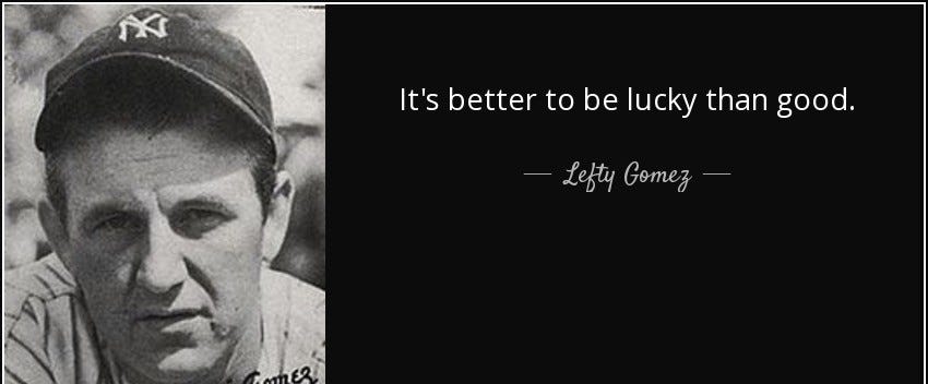 Making my Stance on Luck Loud, Clear, and Early | by Chung Hong Zheng ...