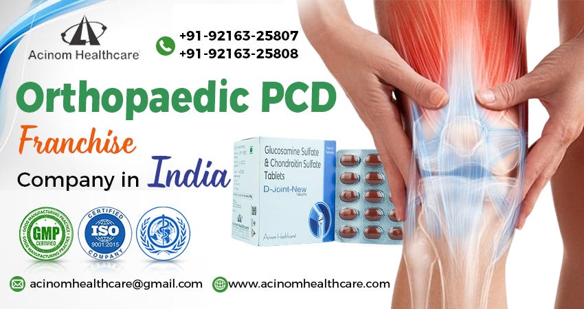 Orthopedic PCD Franchise Company in India - Acinom Healthcare - Medium