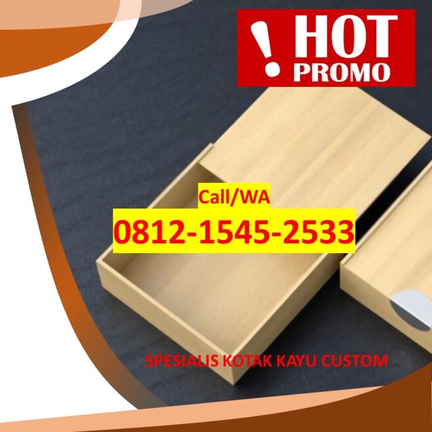 O812–1545–2533 Pabrik Box Kotak Kayu Surabaya - O812-1545-2533 Box Kayu Custom - Medium