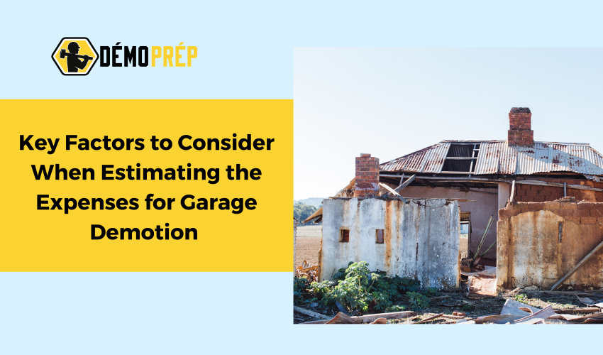 Key Factors to Consider When Estimating the Expenses for Garage ...