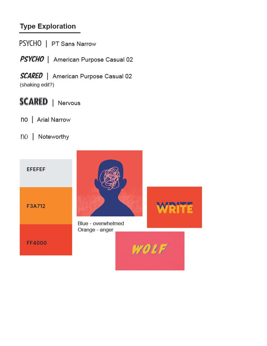 Kinetic Typography Planning. Kinetic Type sound options: | by Faith ...