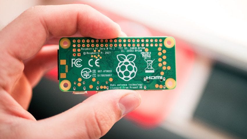 Raspberry Pi Credit Card