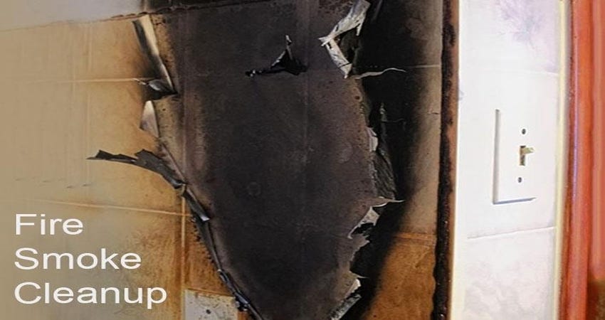 How to remove black smoke from walls | by MD Restoration | Medium
