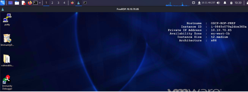 Buffer Overflow Pre p— OVERFLOW1 — oscp.exe | by Akbar Khan | Medium