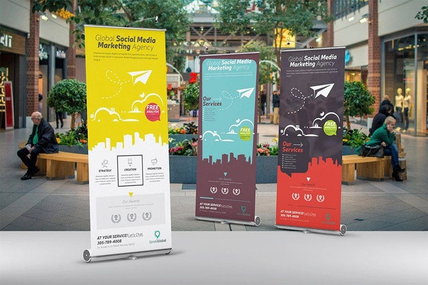 Membuat Desain Roll Banner yang Mudah dan Menarik | by rain | Medium