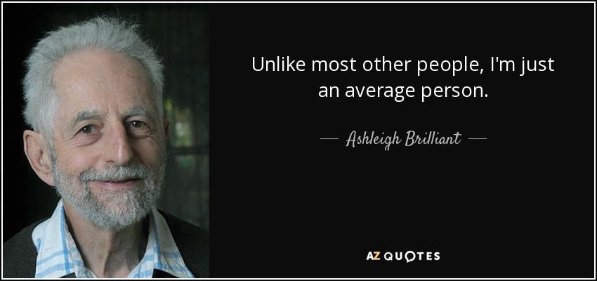 Being an Perfect Average. Self doubt one of the most self… | by ...