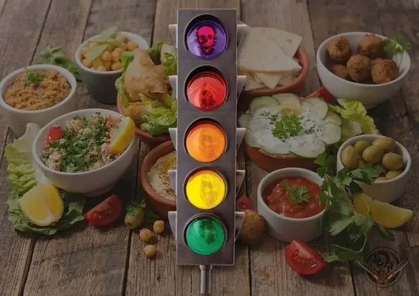 El semáforo de los alimentos. Generalmente se puede comer de todo… | by ...