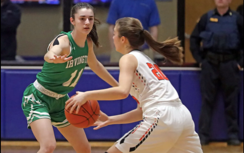 Abby Conklin distributed more than the basketball for the Irvington ...