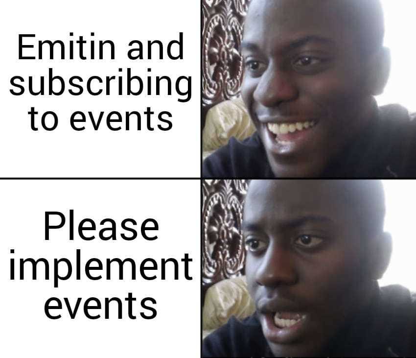 Custom event listeners and subscribers in Javascript. | by Sourabh ... Custom event listeners and subscribers in Javascript. | by Sourabh ...