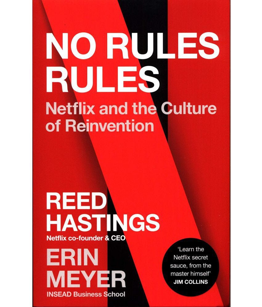 NO RULES RULES: A brief study of the infamous book- What we learnt from the NETFLIX | by Himangi ...