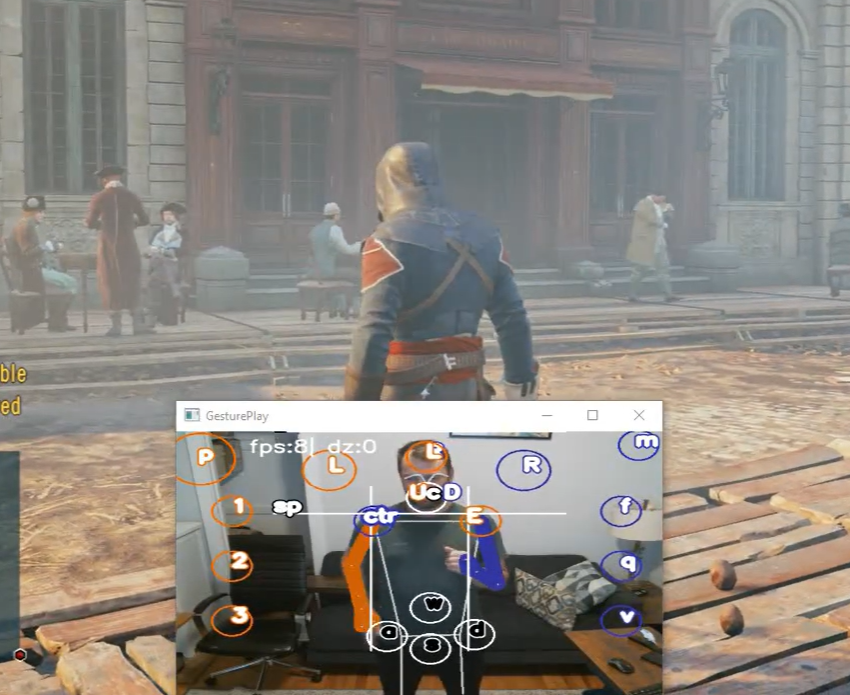 Full-Body Game Control in Assassin’s Creed Unity: Walking, Climbing ...