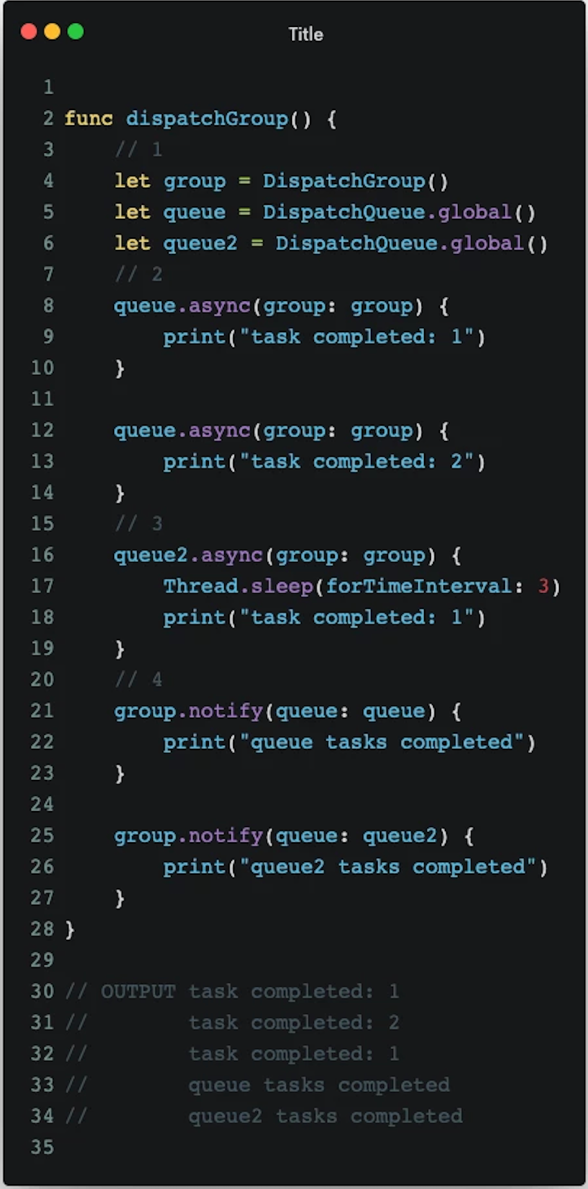 Swift’te GCD ve NSOperation -2. Bu yazıda GCD üzerinde yer alan… | by ...