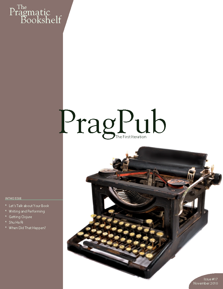 Let’s Talk about Your Book: An Interview with Susannah Pfalzer, Managing Editor of The Pragmatic ...