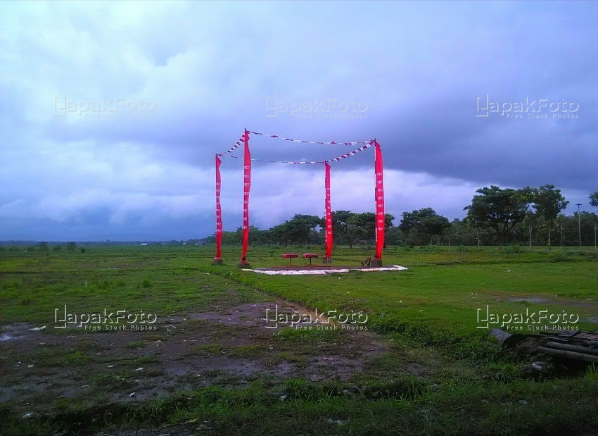 Arena Balap Merpati Sidomoro. Arena Balap Merpati di Desa Sidomoro ...