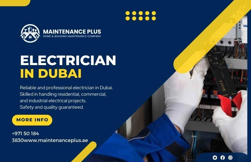 The Expert Electrician in Dubai: Ensuring Optimal Electrical Solutions ...