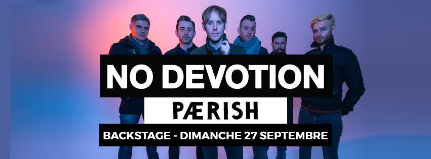 CONCOURS: No Devotion au Backstage (27.09.2015) | by Spread Their Sound ...