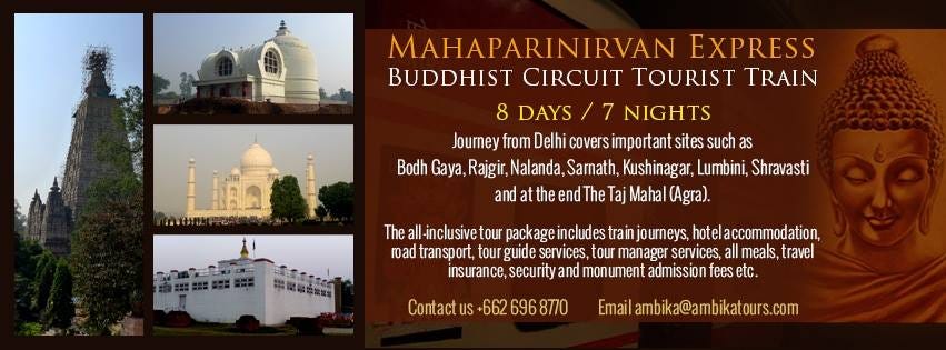 MahaParinirvana Express Train Tour and its significance | by Ambika ...