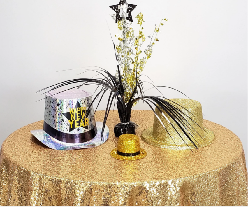 Round Sequin Tablecloth - Premier Table Linens - Medium