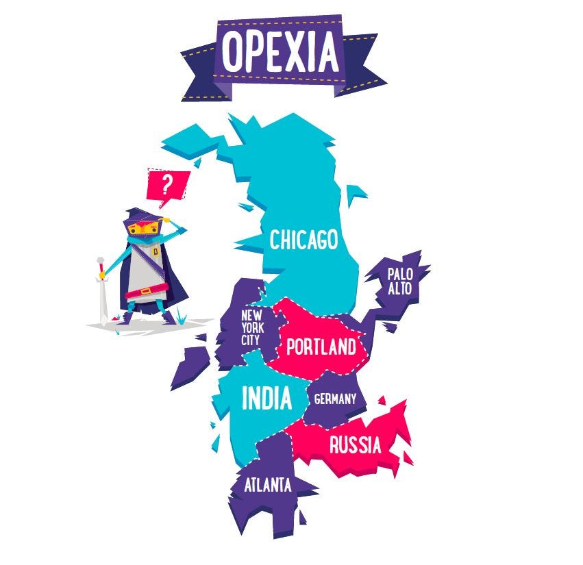 Opex Puzzle: A Spy in Opexia. by Larry Snyder | by Opex Analytics | The ...
