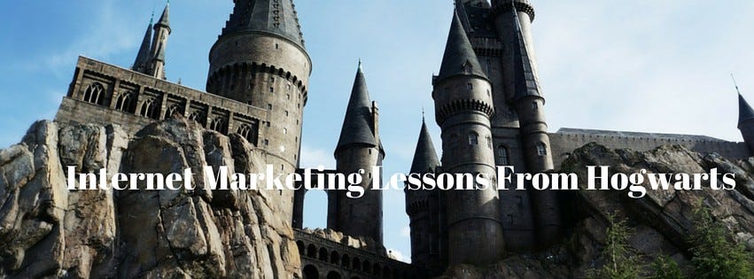 Internet Marketing Lessons from Hogwarts | by HubShout | The Prowly ...