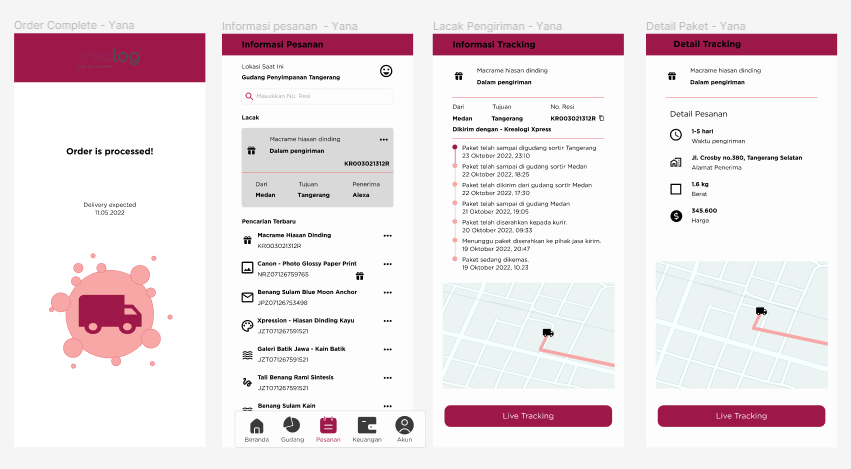 UI/UX Case Study: Aplikasi Krealogi | by Suryana Meissarah Zaini Sinaga ...