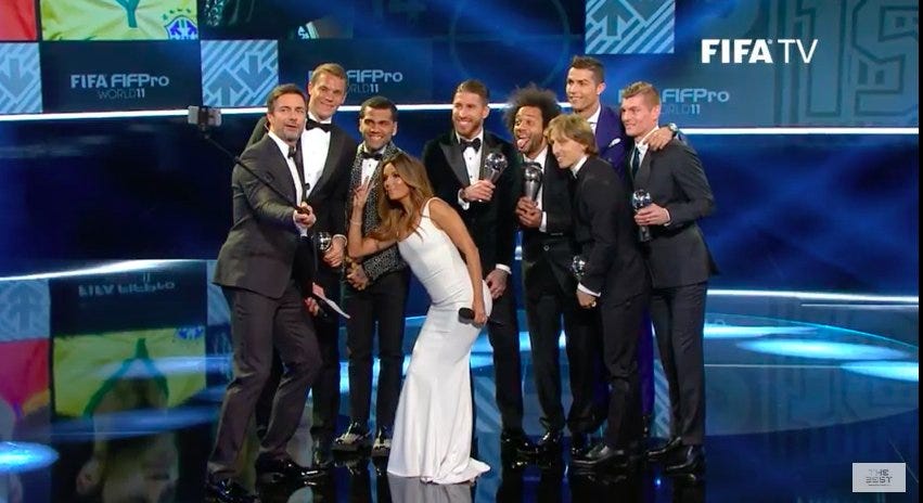 The best of the worst of FIFA’s The Best | by David Rudin | Howler Magazine | Medium