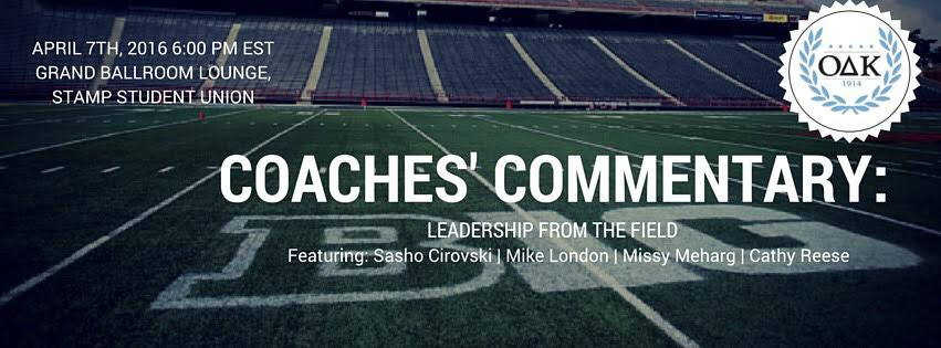 Coaches Commentary: Leadership from the Field | by Ian T. Moritz | Medium
