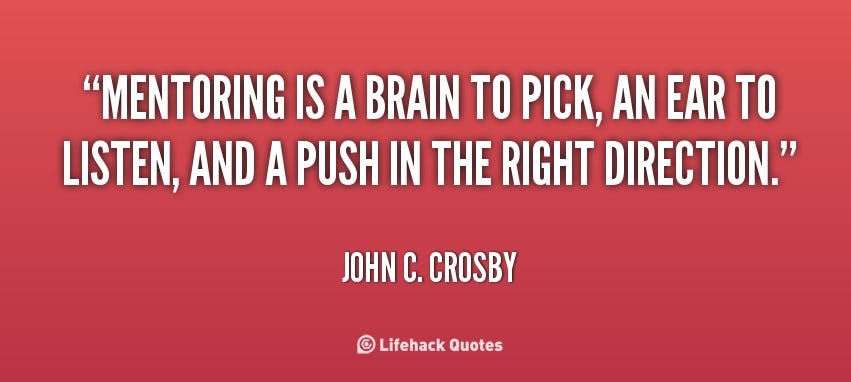 Instructions Included. Finding A Professional Mentor | by Brady Hahn ...