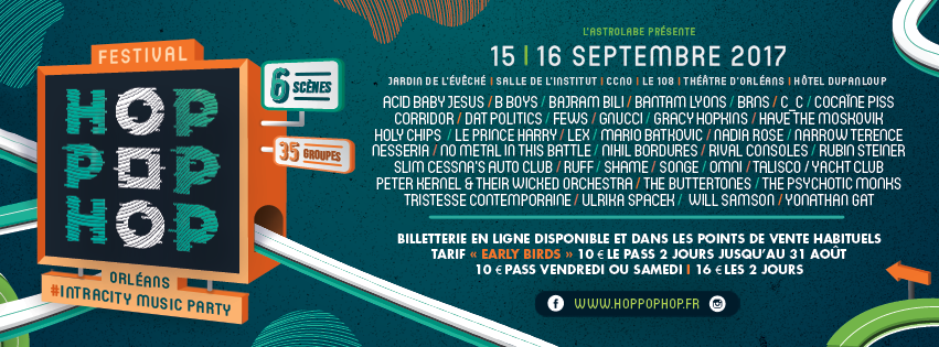 Hop Pop Hop, c’est parti!. La seconde édition du Festival qui va… | by ...
