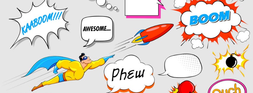 The vocabulary of comics helps B2B sellers | by Tony Hackett | Medium