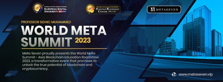 World Meta Summit — Asia Blockchain Education Roadshow 2023 | by Meta ...