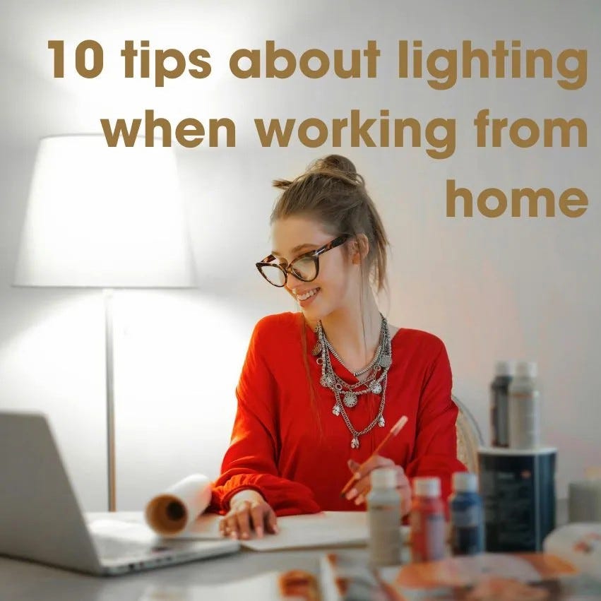 10 tips about lighting when working from home | by Epazotoi | Medium