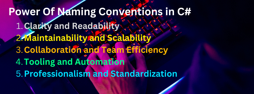 The Power of Naming Conventions in C# Development | by Arslan Elahi ...