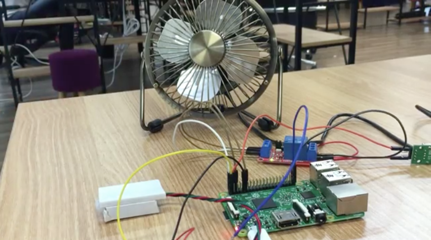A Raspberry Pi Smart Electric Fan | by Hackster Staff | Medium