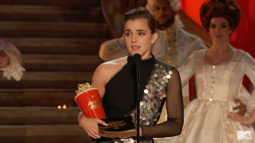 Emma Watson Accepts First Ever Genderless Acting Award: “Ability to use ...