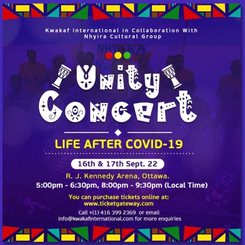 Unity Concert: Life After Covid-19 (City of Ottawa) - Ticketgateway ...