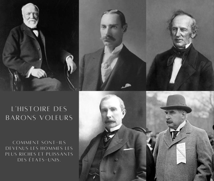 L’histoire des barons voleurs — comment sont-ils devenus les hommes les ...