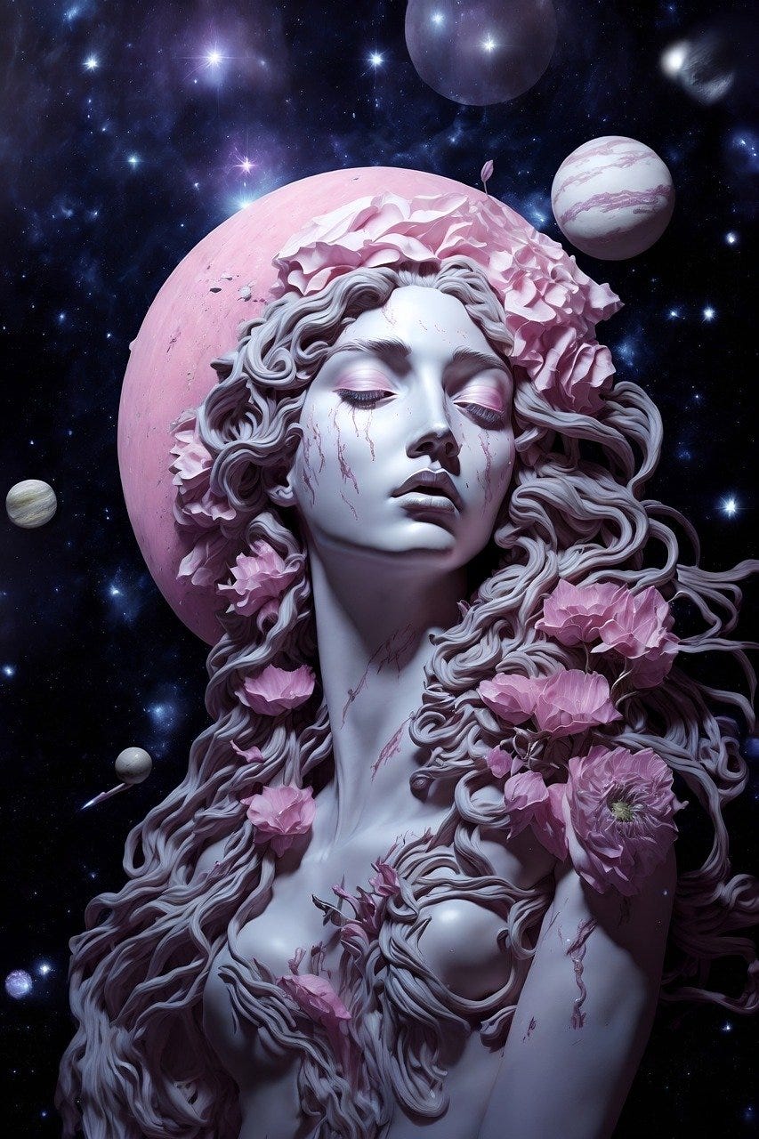 Goddess and Her Three Flowers. Free Verse Poetry — In honor of… | by ...
