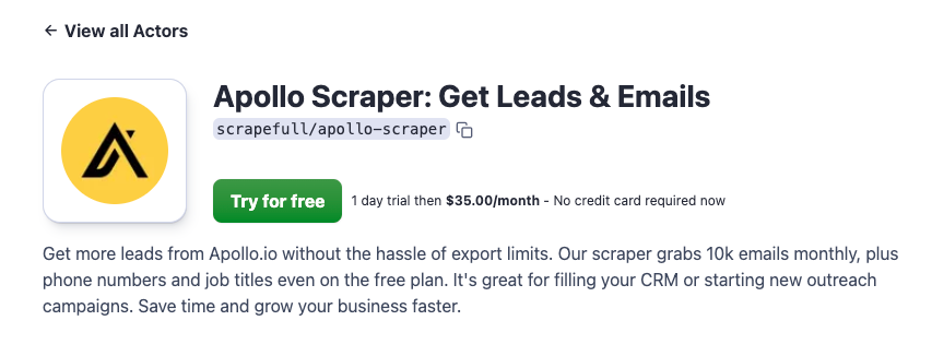 How to scrape data from Apollo.io using Apollo Scraper | by ScrapeFull | Medium
