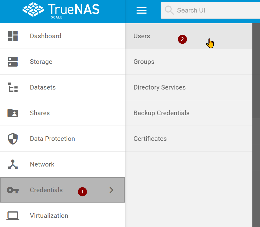 Mounting TrueNAS SCALE SMB CIFS shares on Linux : using local users and keeping permissions the ...