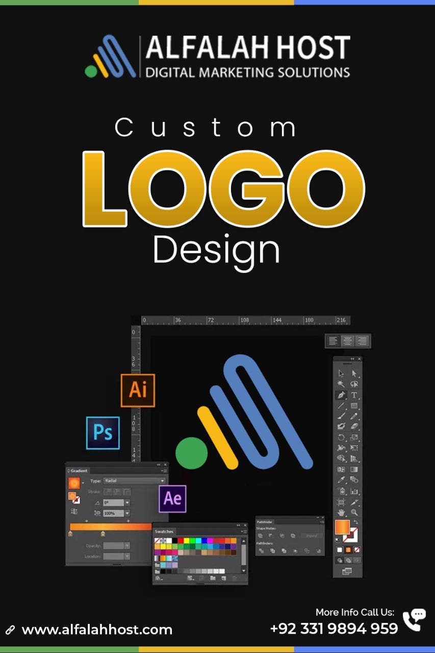 Alfalah Host’s Custom Logo Design Services | by Article and content ...