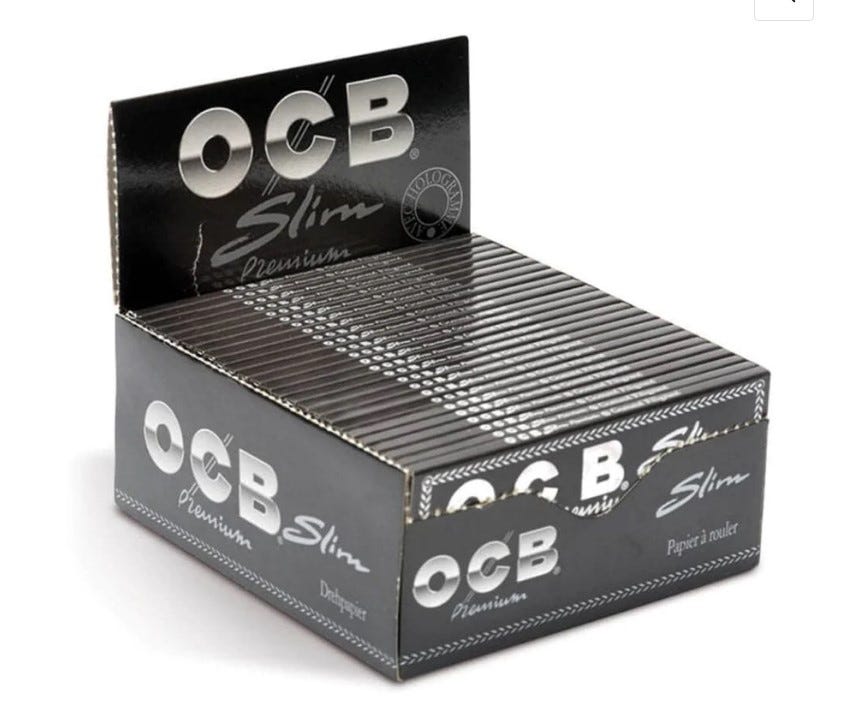 Buy OCB King Size Slim premium Rolling Paper In India | by Online Vape ...
