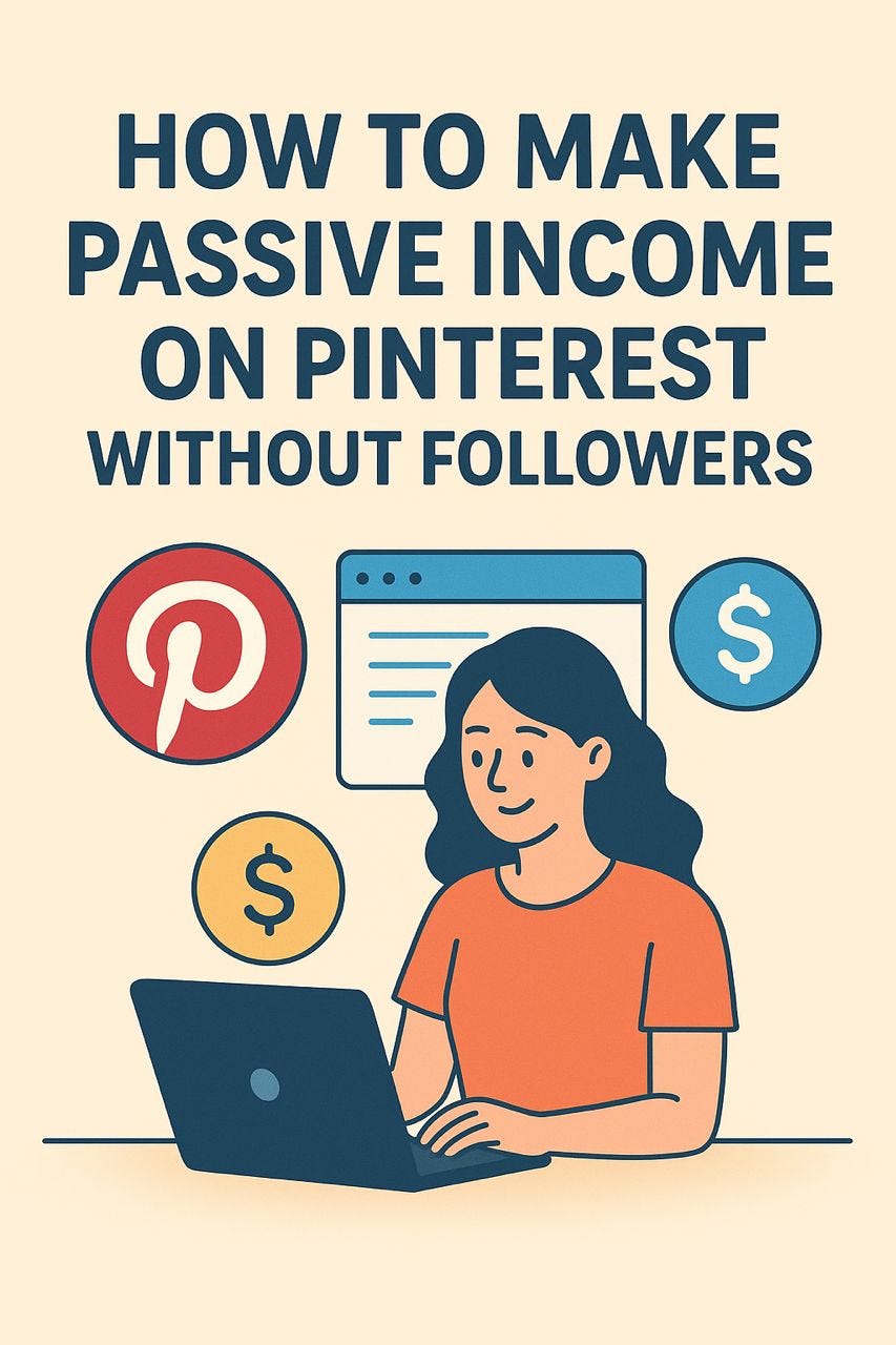 How to make passive income on pinterest without followers. | by The AI ...