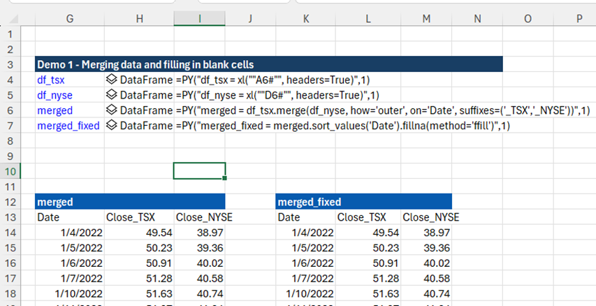 Python for Finance in Excel — Filling in Blanks in Financial Trading ...