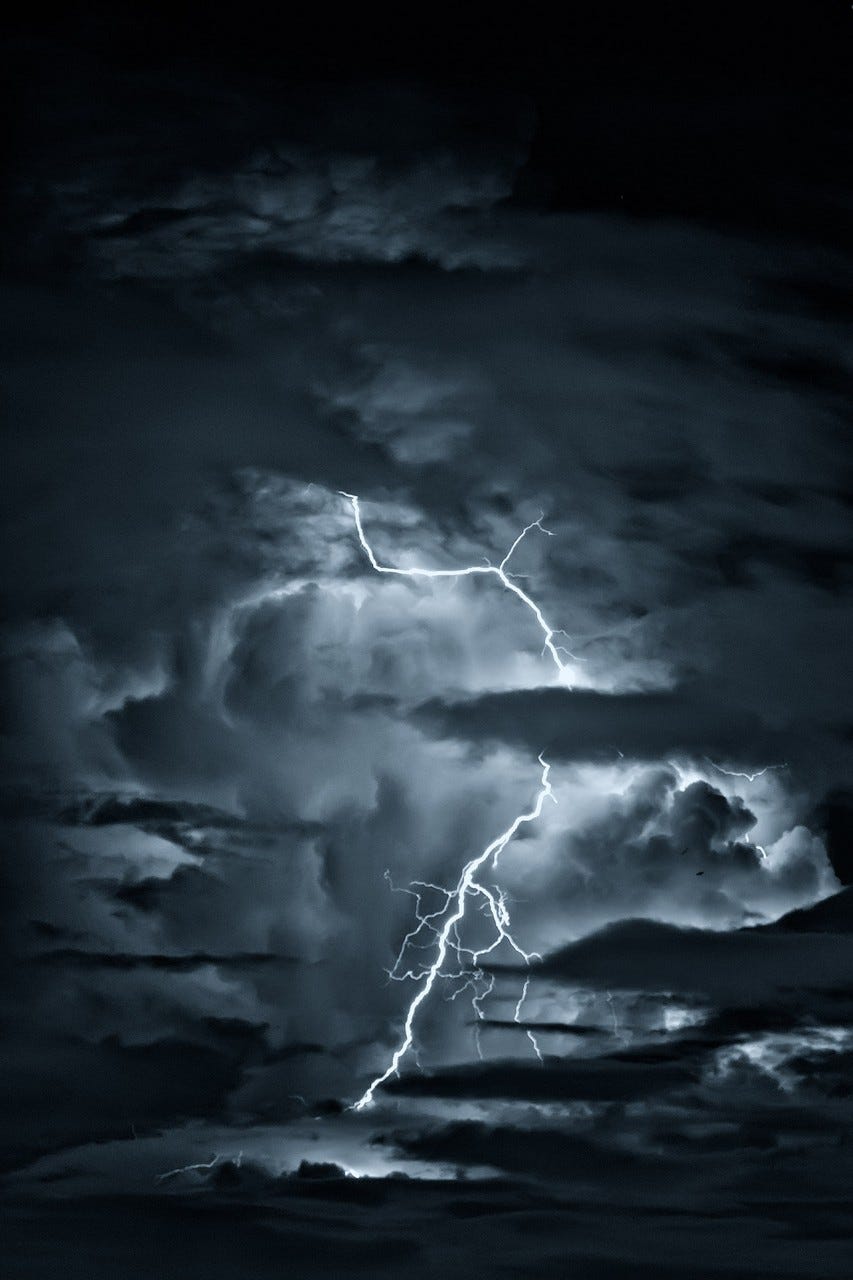 A Beginning. As the storm rolled in People were… | by Lasya | Medium